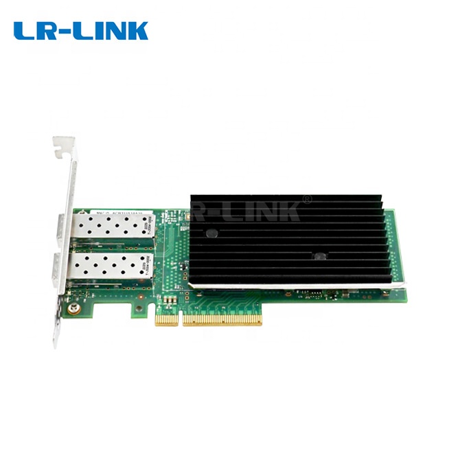 LR-LINK New Original PCIe X8 Dual-port 10G SFP+ Ethernet Network Adapter