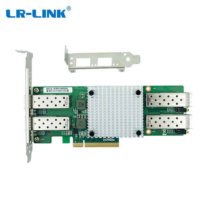 PCIe x8 Quad-port Bidirectional 10G SFP + Ethernet Network Adapter ...