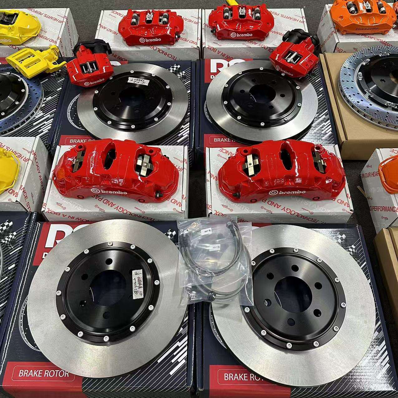 High performance modified brake caliper of Brembo 19Z fit 20 21 22 inch ...