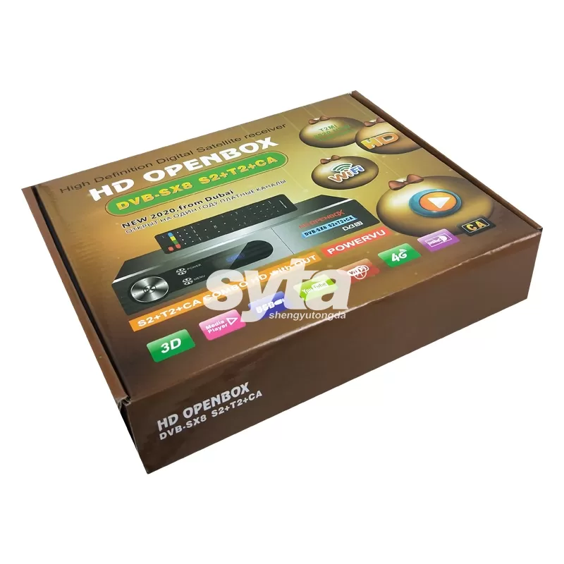 SYTA DVB HD Receiver TV Box Digital TV Receiver H.264 DVB T2+S2 COMBO