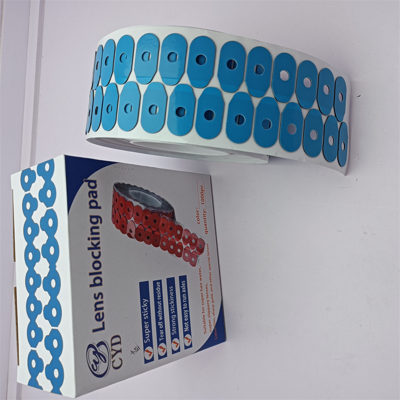 Lens blocking pad（blue 1000pcs）