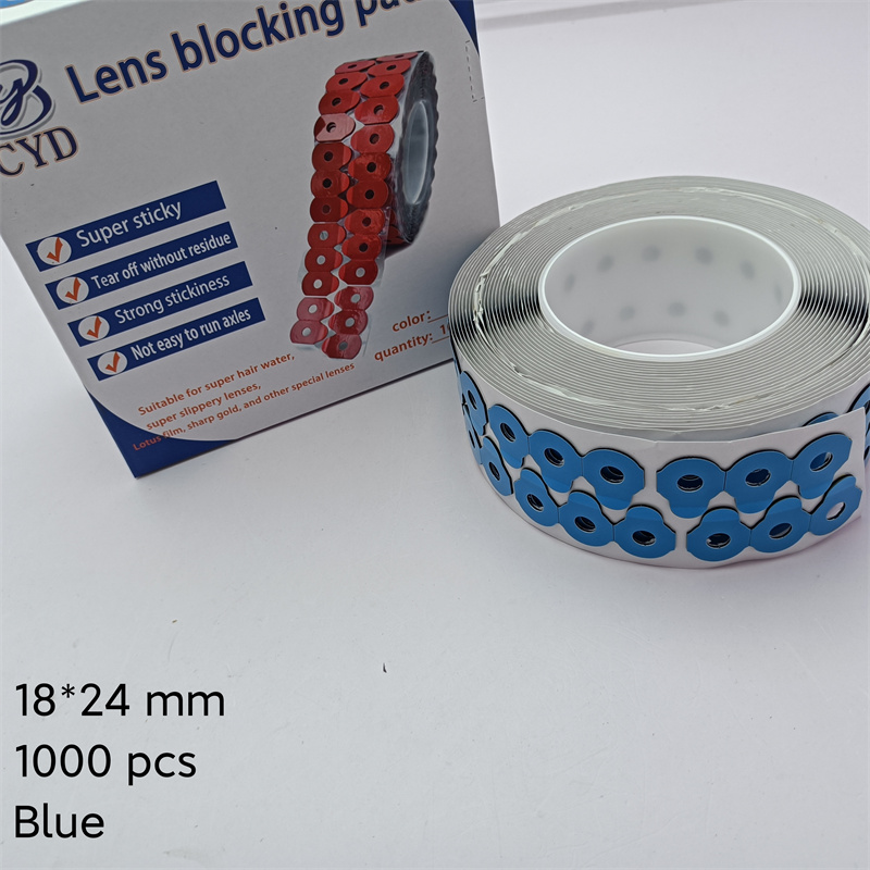 Lens blocking pad（blue 1000pcs）