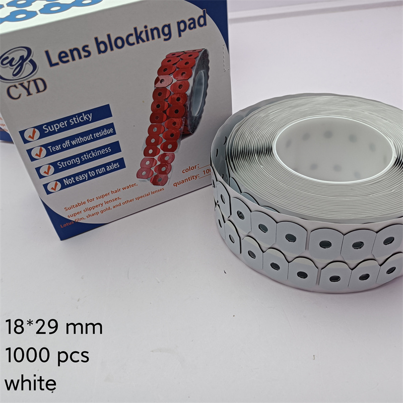 Lens blocking pad (white 1000 pcs)