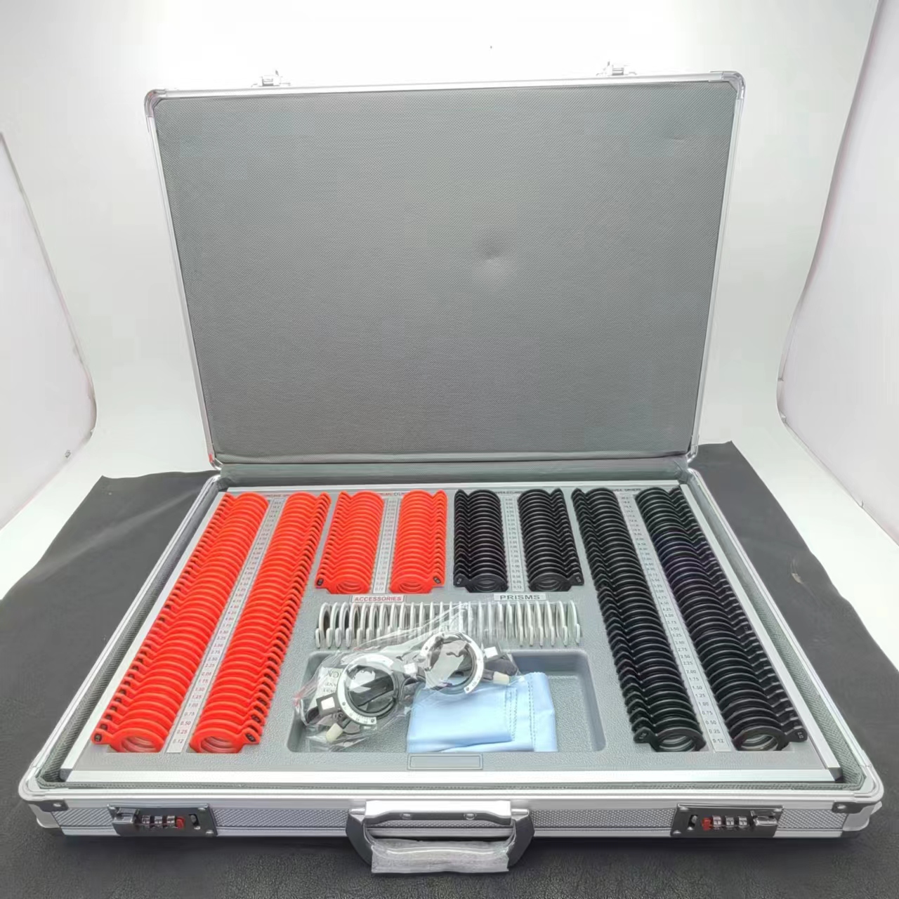 Optometry box trial lens set(266 pcs plastic)