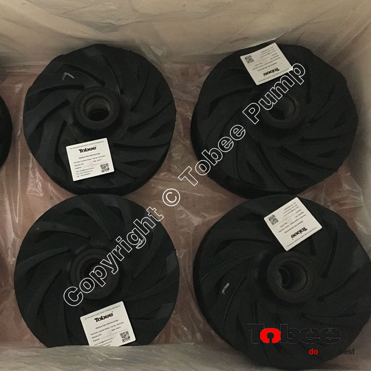 D3147-R55 Rubber Impellers for 4/3D-AH Rubber Lined Slurry Pump