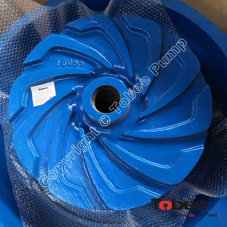 6 VCG Pump impeller F6058A05 for 8 by 6inch metal lined Slurry pumps