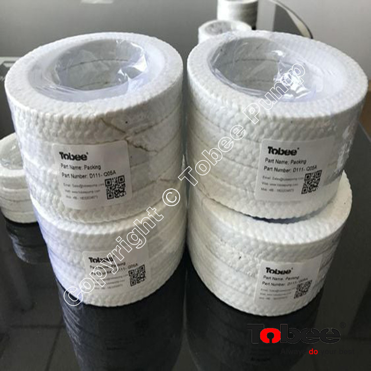 Slurry Pump Packing D111-Q05A is used for 4/3C-AH Slurry Pump