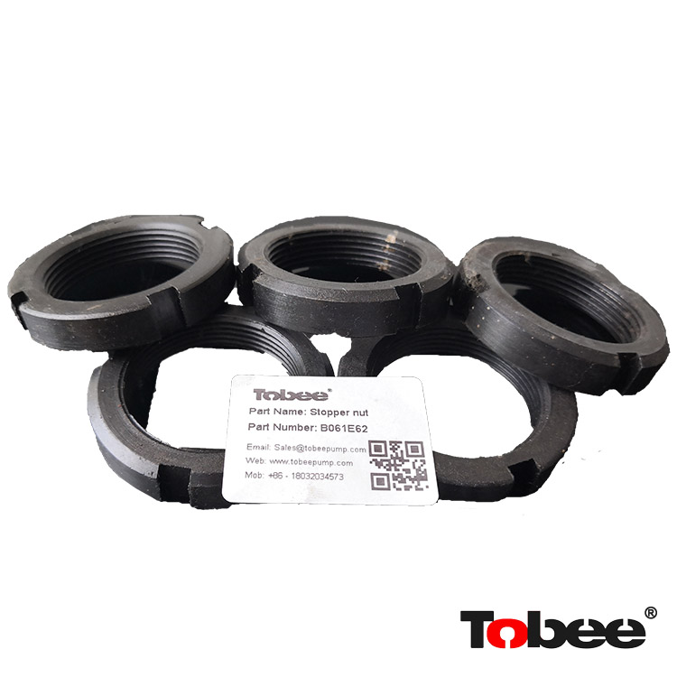 B061E62 slurry pump labyrinth locknut for 2/1.5B-AH slurry pump