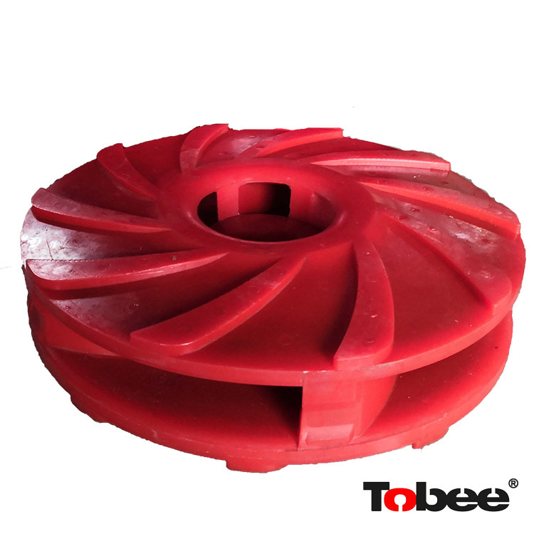 Slurry pump polyurethane impeller