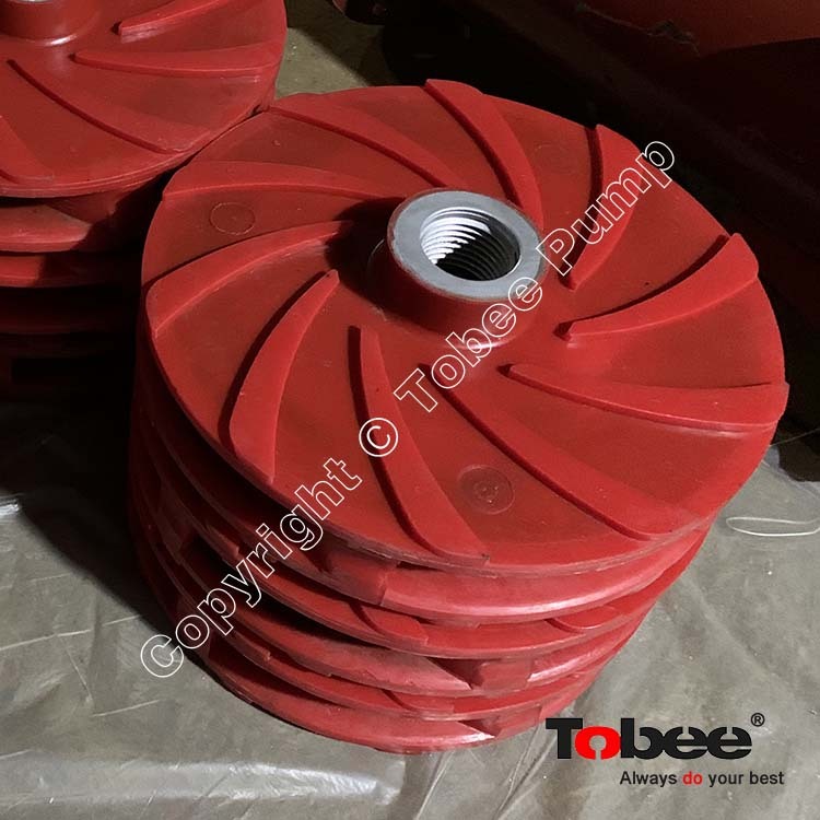 China Slurry Pump Part Polyurethane Impeller D3147U38