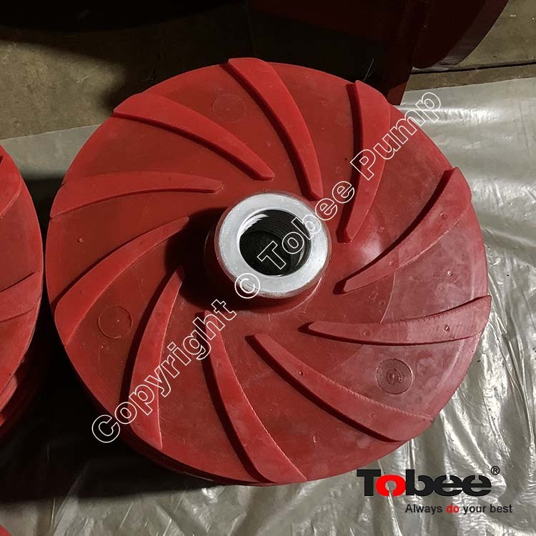 China Slurry Pump Part Polyurethane Impeller D3147U38