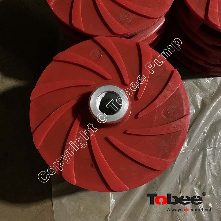China Slurry Pump Part Polyurethane Impeller D3147U38