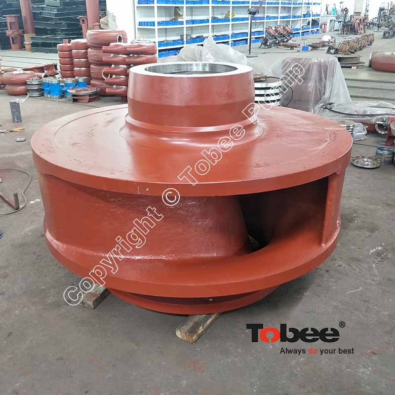 Dredge pump impeller