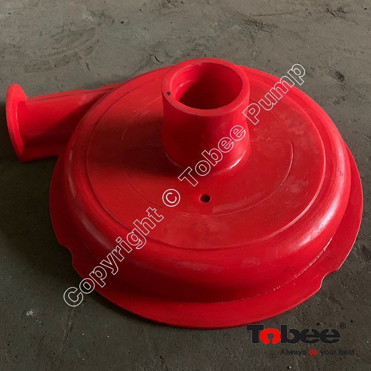 2x1.5B-AHR Rubber lining slurry pump cover plate liner B15017R55