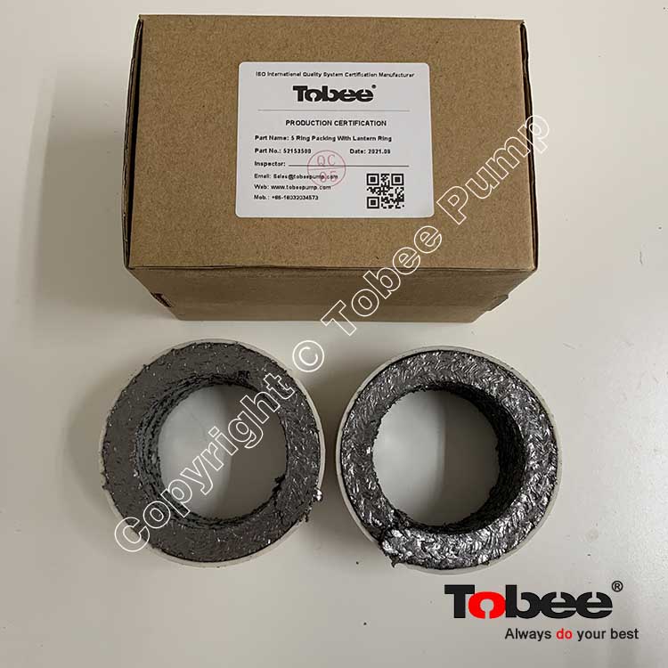 Mission 2500 Supreme Pump Packing 5 Rings & Lantern Ring H8264-24-9A