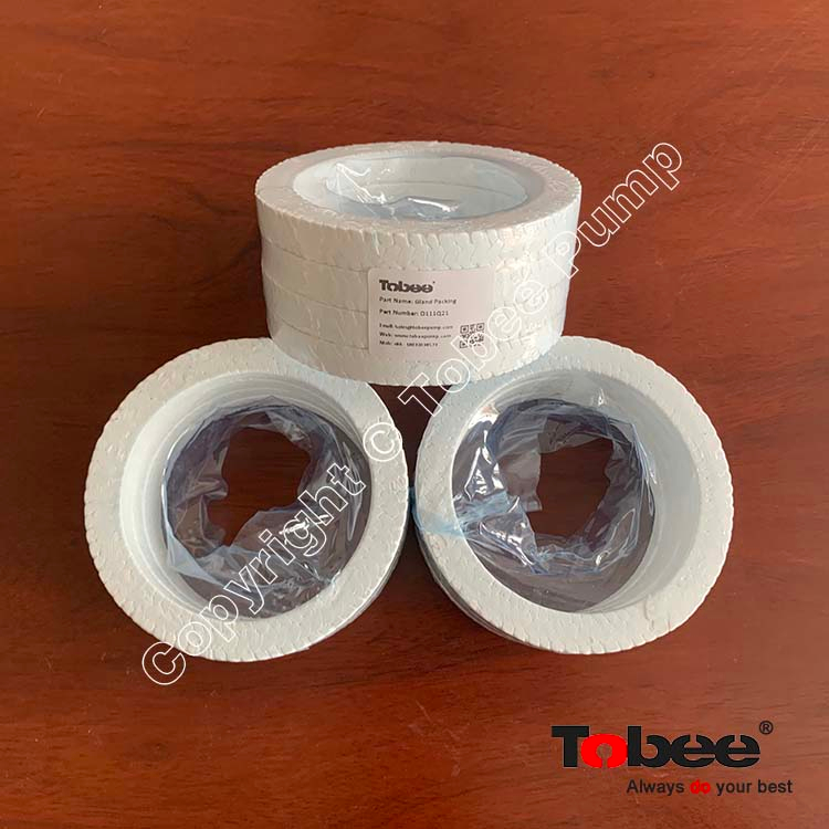 4x3D AH Gland Packing Slurry Pump D111Q21 Packings