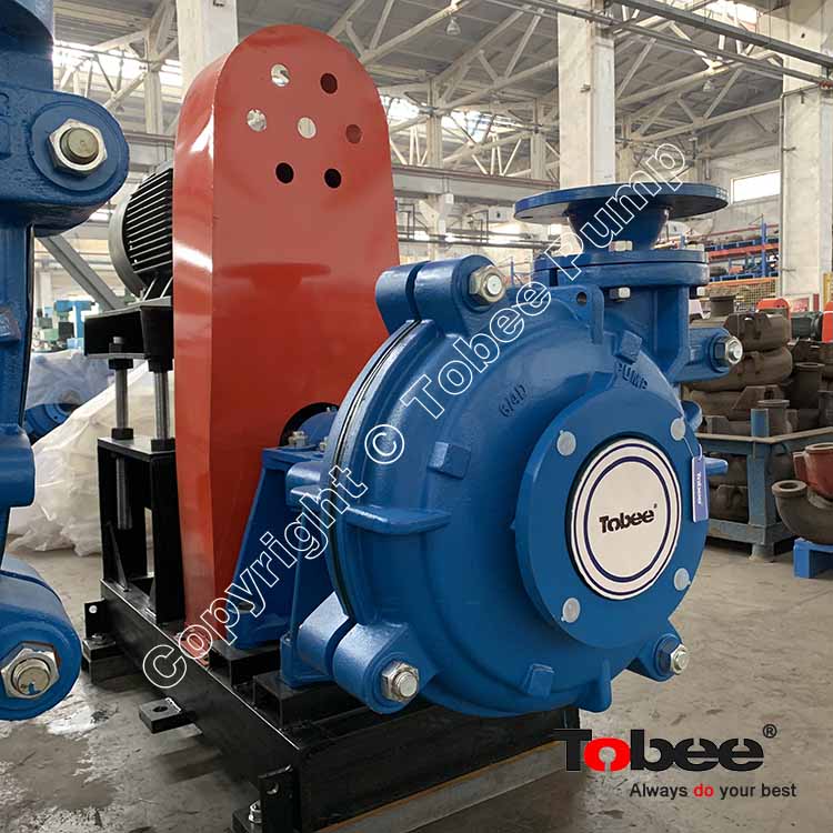 6/4D-AH Slurry pump with outlet 6inch 6/6 pump