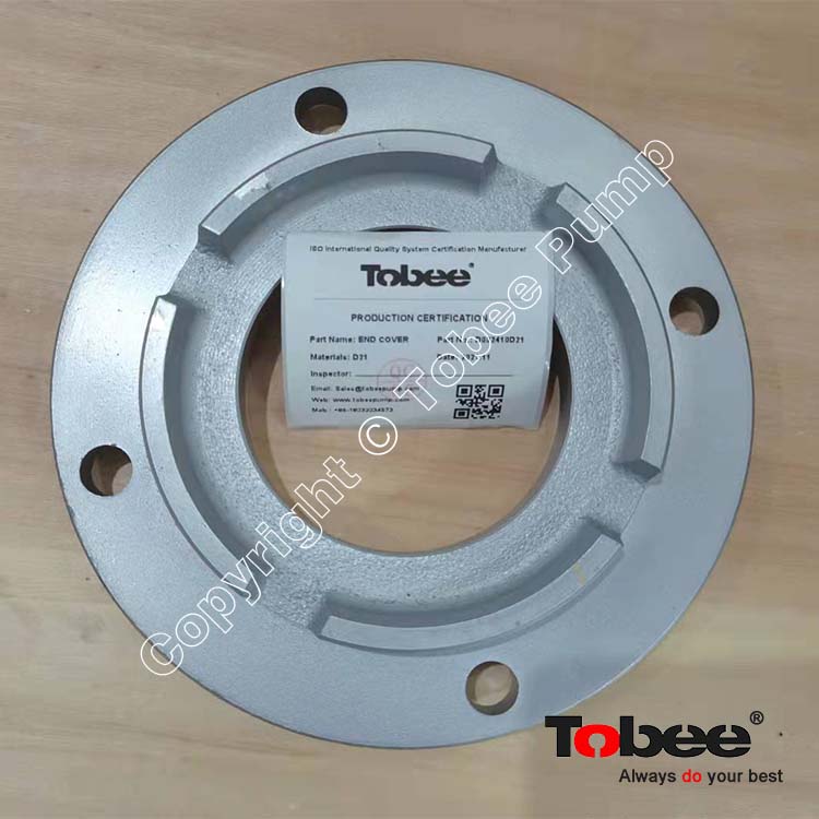Slurry Pump End Cover Parts D024 for 4x3 AH Slurry Pump