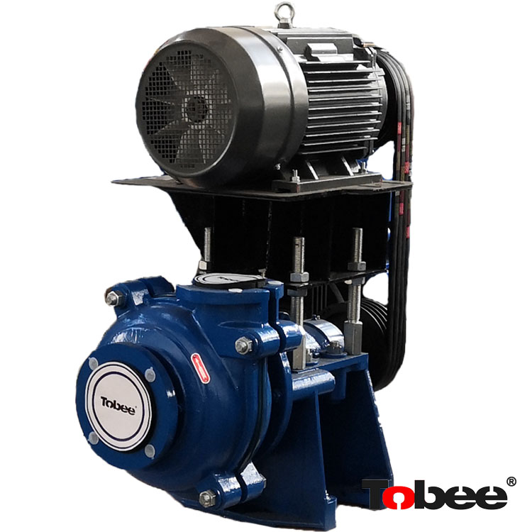 4/3D-AHR Rubber Lined mining slurry pumps with CV Drive Arrangement