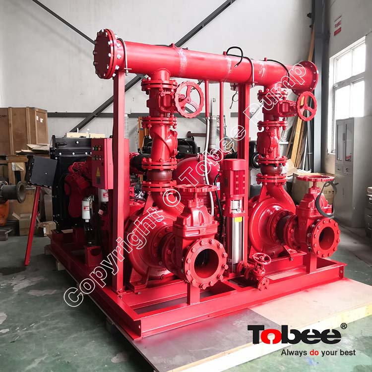 Fire Fighting Centrifugal Water Pump with Diesel Driven