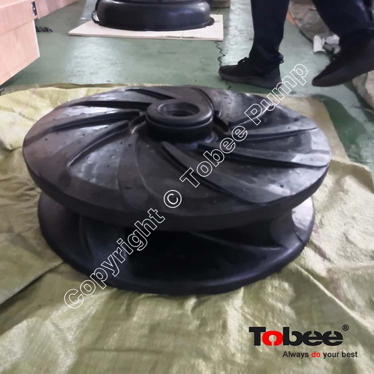 Elastomer Impeller F6147R55 for 8/6E-AHR Heavy Duty Slurry Pump