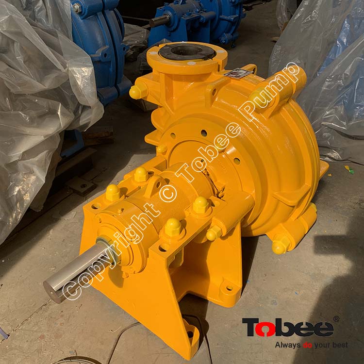 6x4 D-AHR Expeller Seal Slurry Pump with A05 Impeller and R55 Liners