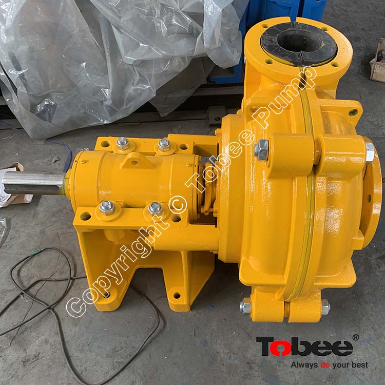 6x4 D-AHR Expeller Seal Slurry Pump with A05 Impeller and R55 Liners