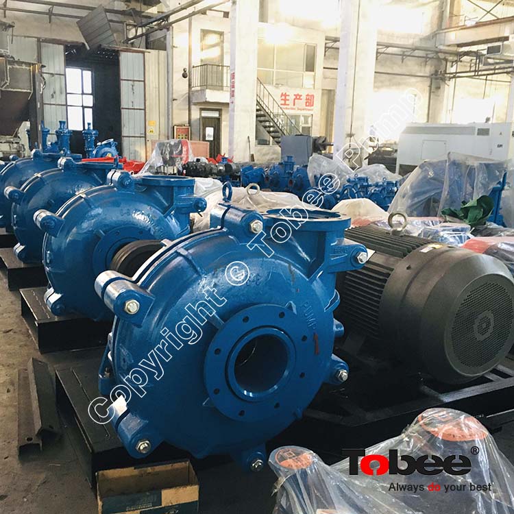 8/6 E-AH Slurry Pumps for Pumping Crude Oil Sludge