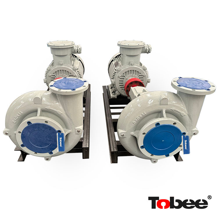 Horizontal Skid Mounted Mission Magnum 8x6x14 Centrifugal Pump