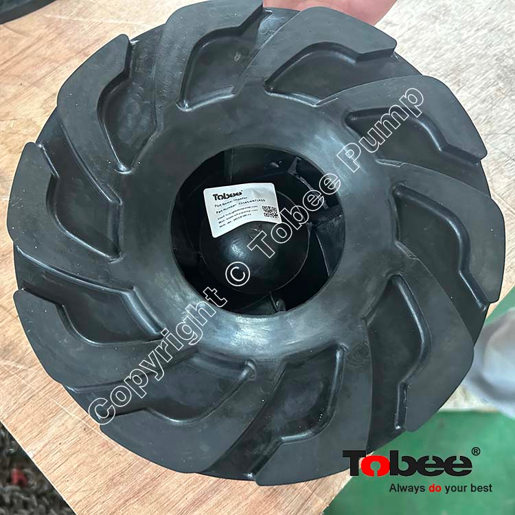 4-blades Rubber Impeller fits for 3/2CAHR Slurry Pumps