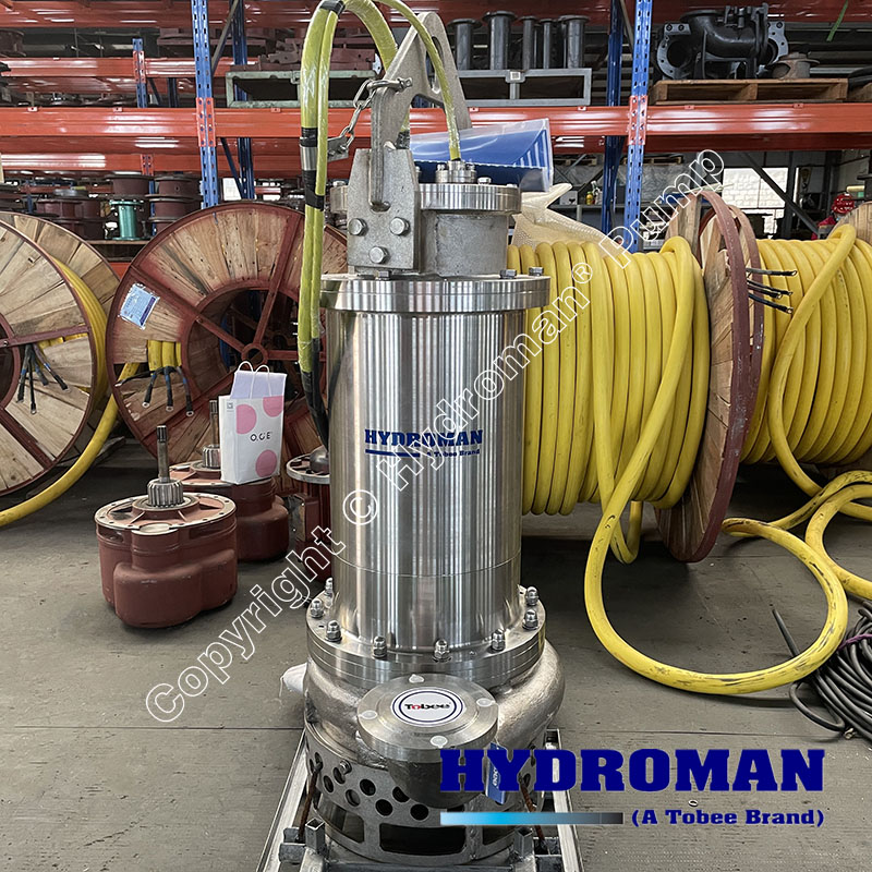 Submersible Sludge Pump for Spent Acid Slurry in Super Duplex Stainless ...