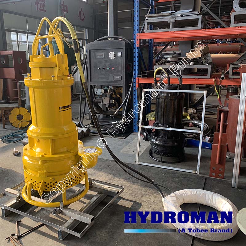 Submersible Sludge Sand Pump for Effluent Settlement Pond Cleaning