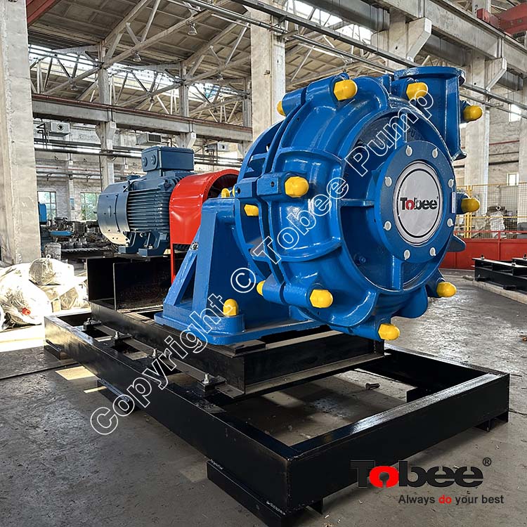 10X8ST Rubber Lined Chokeless Pump with Expeller Seal