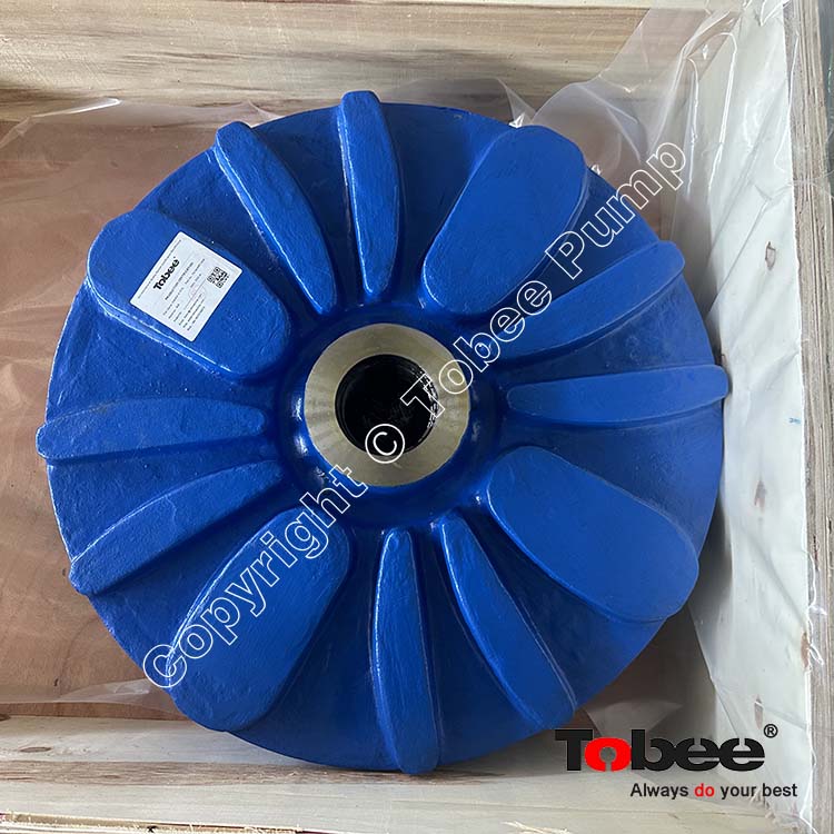 Slurry Pump Sparts 4VCG Impeller for TH8x6E Centrifugal Chokeless Pump