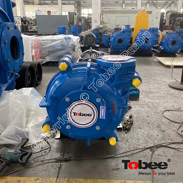 THR6X4D Polyurethane Slurry Pump for Steel Mill Ash and Slag Handling