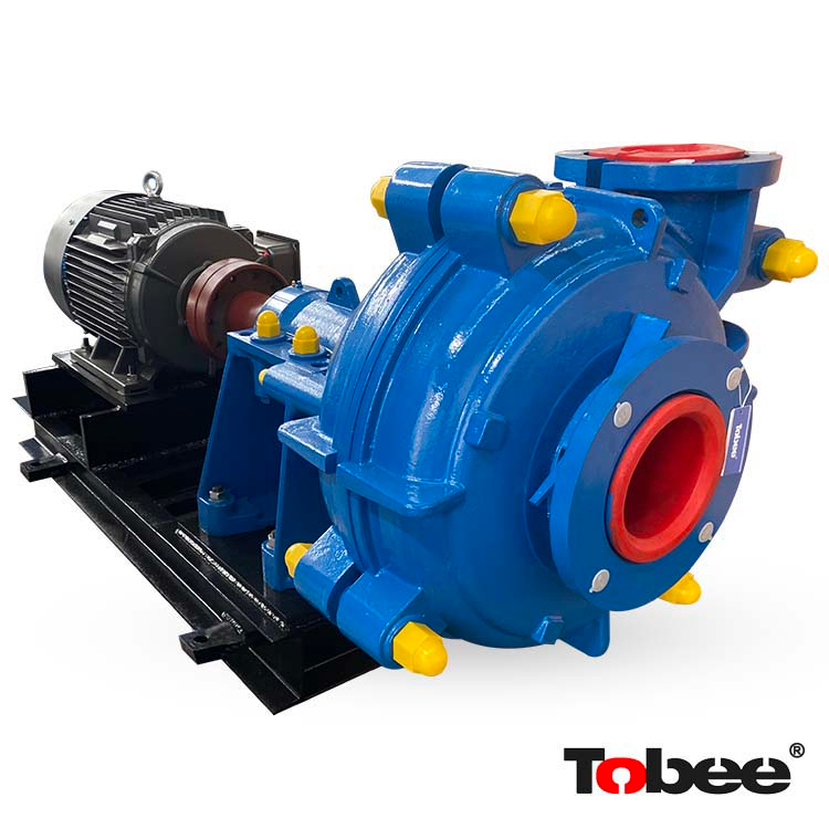 THR6X4D Polyurethane Slurry Pump for Steel Mill Ash and Slag Handling
