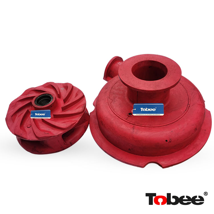 Linatex Premium Natural Rubber Spares Impeller and Liner