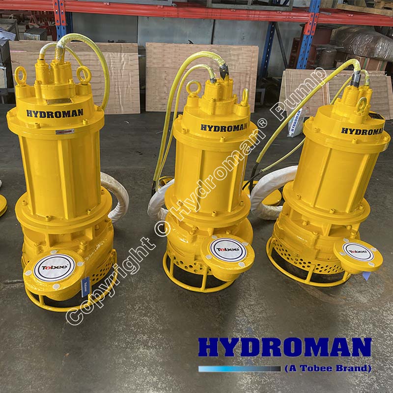 Electric Heavy Duty Submersible Dredge Pump with Side Cutter Heads for ...