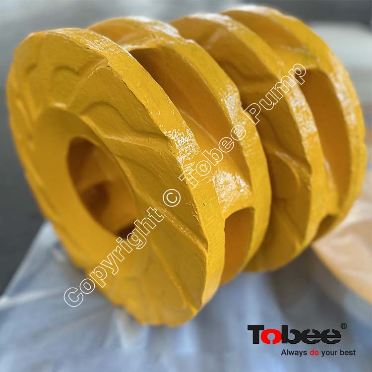 6x4E AH Slurry Pump Wear Parts 6 Vanes Metal Impeller E4058 Wheel