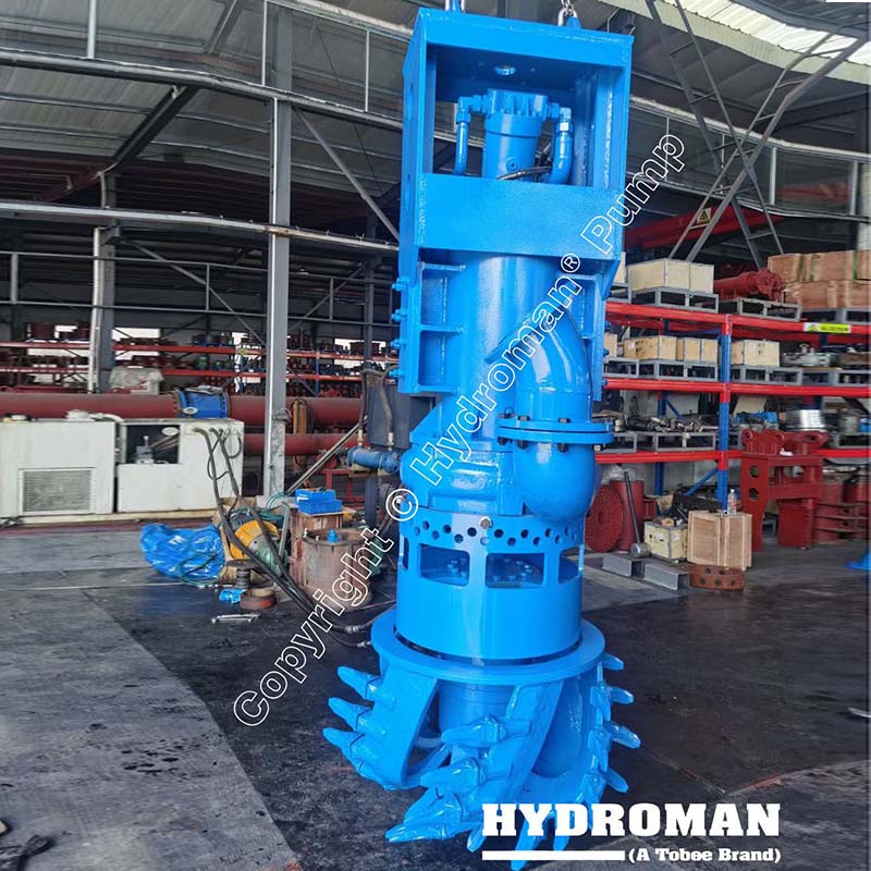 Hydraulic Submersible Suction Dredging Sand Pump with Head Cutters