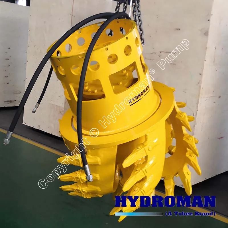 Hydraulic Submersible Suction Dredging Sand Pump with Head Cutters