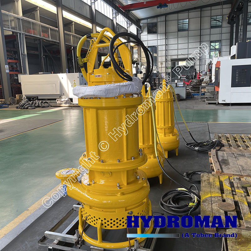 Submersible Sand Unloading Pump of Sand Barge for Reclamation Project