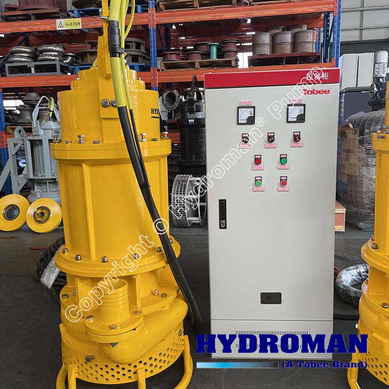 Submersible Slurry Pump for Removing Organic silt with Electric Cabinet