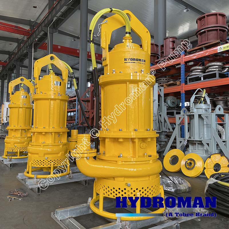 Electric Desilting Submersible Sand Dredging Pump with built in agitator