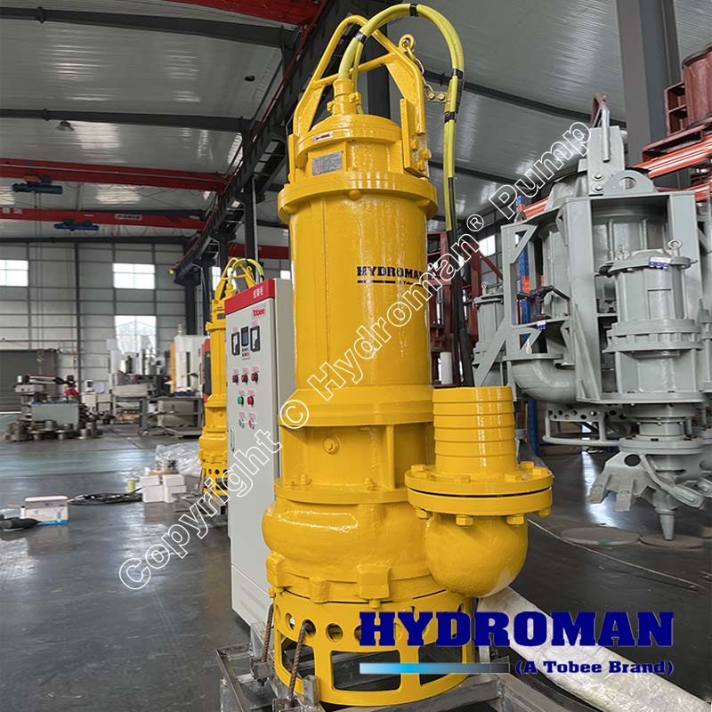 Submersible Electric Desilting Sand Pump with Open Impeller for River ...