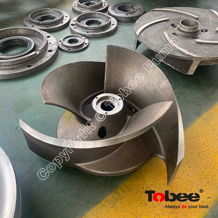 ACP300-400 Paper Pulp Pump Impellers Spares Parts