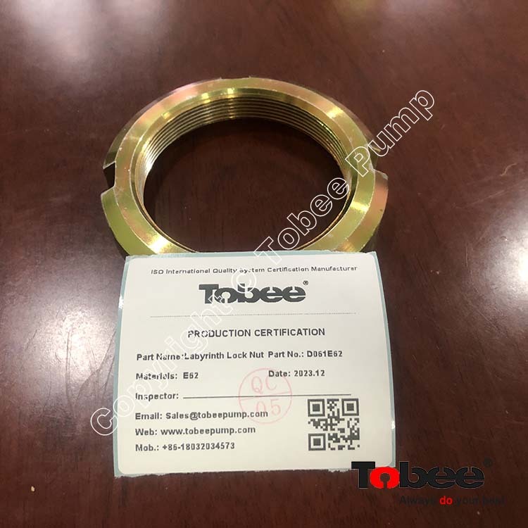 Lanyrinth Lock Nut D061E62 of 6/4D-AH Slurry Handling Pumps