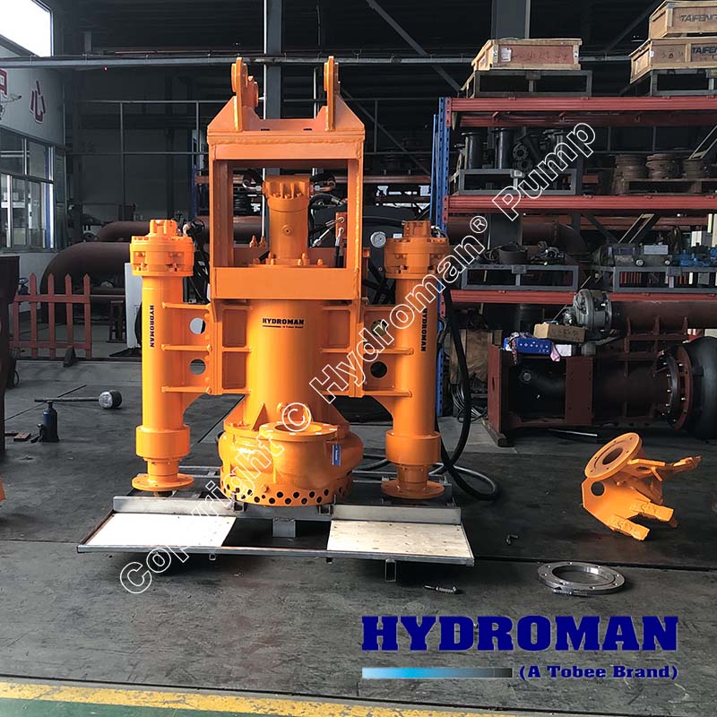 Submersible Sand Slurry Dredge Pump for Hydraulic Excavator Attachment