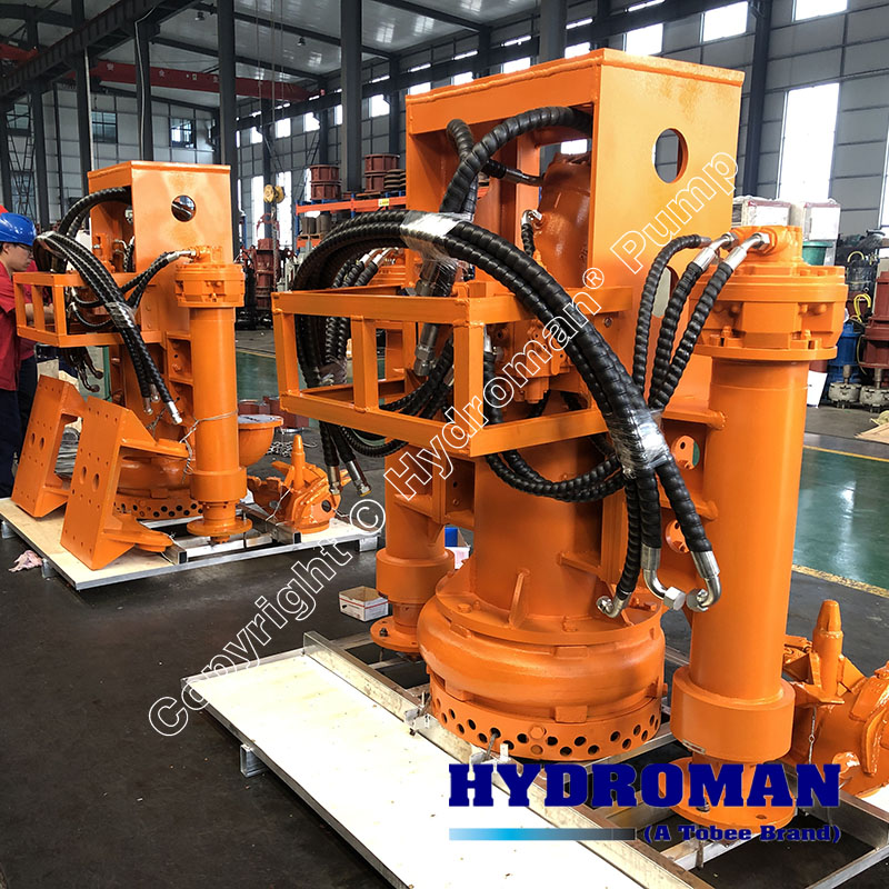 Submersible Sand Slurry Dredge Pump for Hydraulic Excavator Attachment