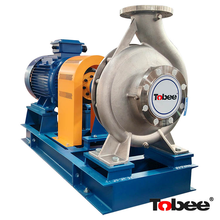 TSA Base Mounted Centrifugal End Suction Pump for Water Treatment Plants